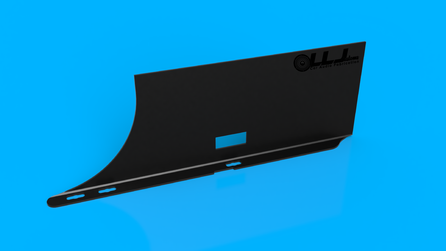 Silverado pickup amp rack 2014-2019 12" — LLJ Customs Car Audio Fabrication