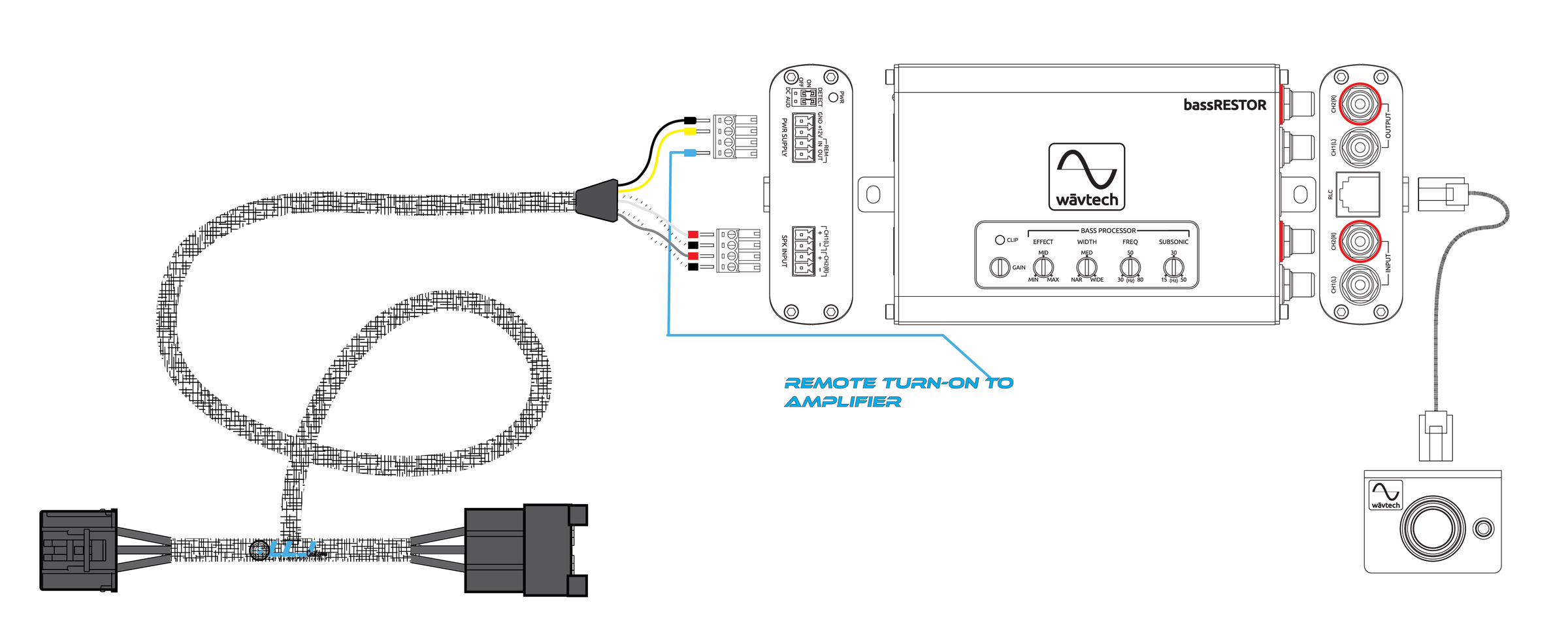 GM Bose T-harness 2013-2025 R2R — LLJ Customs Car Audio Fabrication
