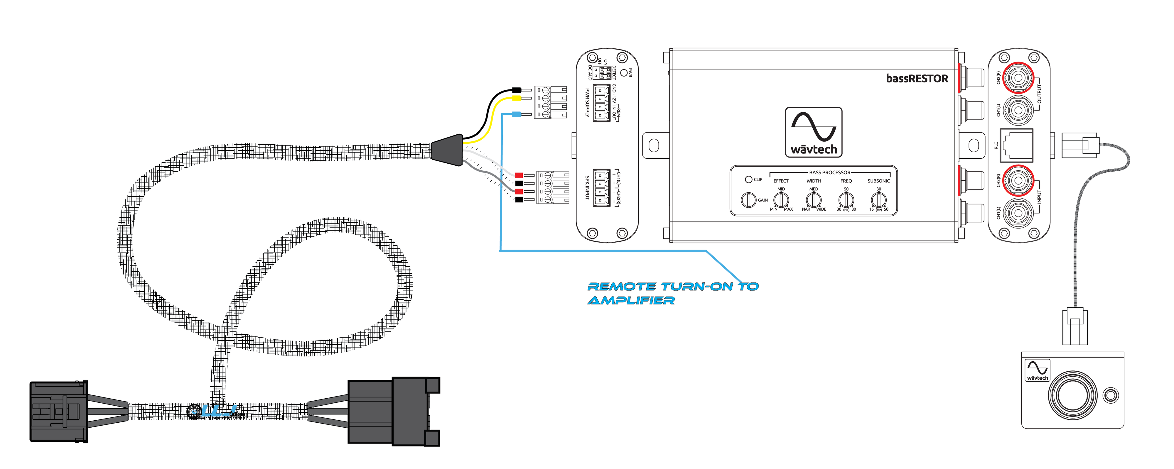 Cadillac AKG T-harness 2021-2025 R2R — LLJ Customs Car Audio Fabrication