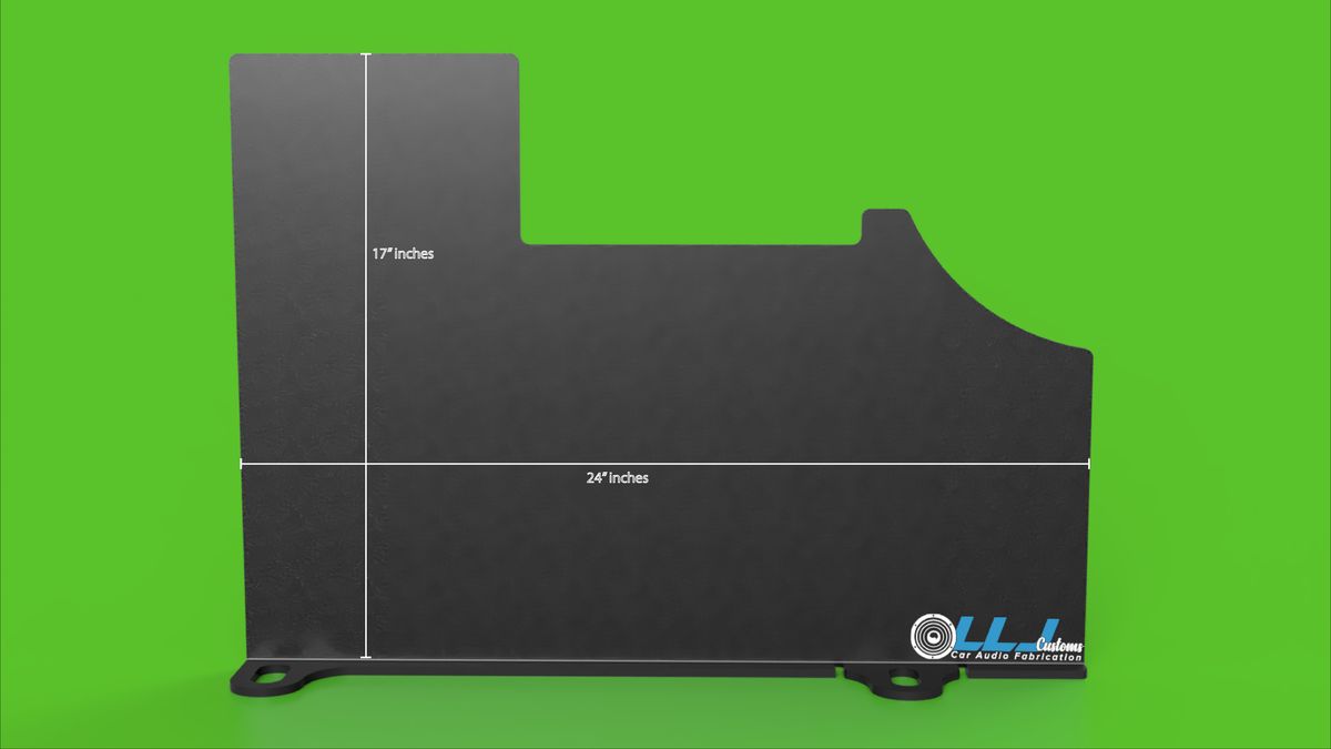 Ford Amp Rack F-series Pickups 24" Driver side 2017-2024 — LLJ Customs ...
