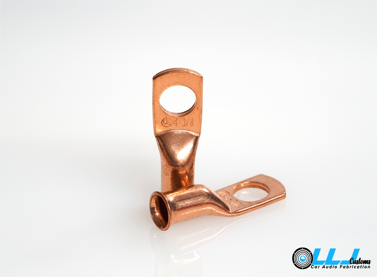 Compression lugs for 4 Awg wire — LLJ Customs Car Audio Fabrication